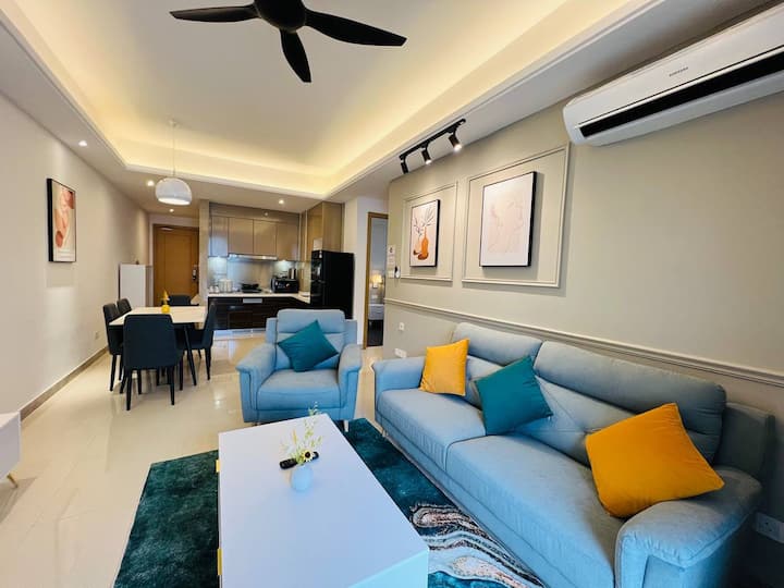 Cozy 2br Unit At R&f Princess By Anju - Woodlands