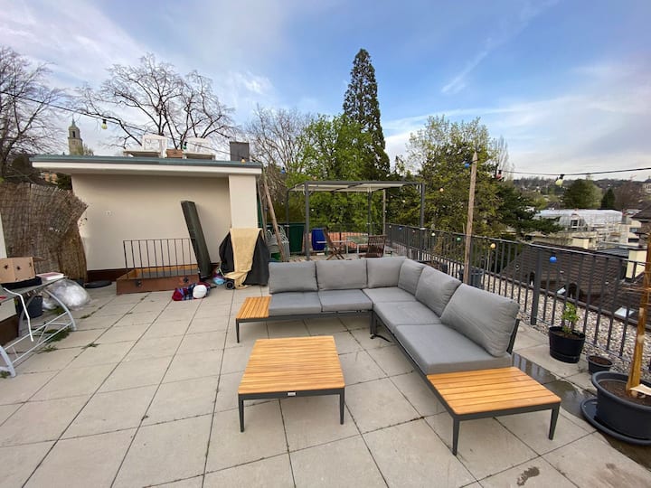 Zentrale Wohnung Mit Dachterrasse - Zürich