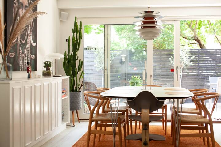 Cozy Terraced House 5 Min. To The Beach And City - Copenhagen Airport (CPH)