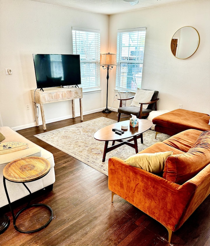 King*heart Of East Downtown*walkable*2 Large Desks - Pleasant Valley - Austin