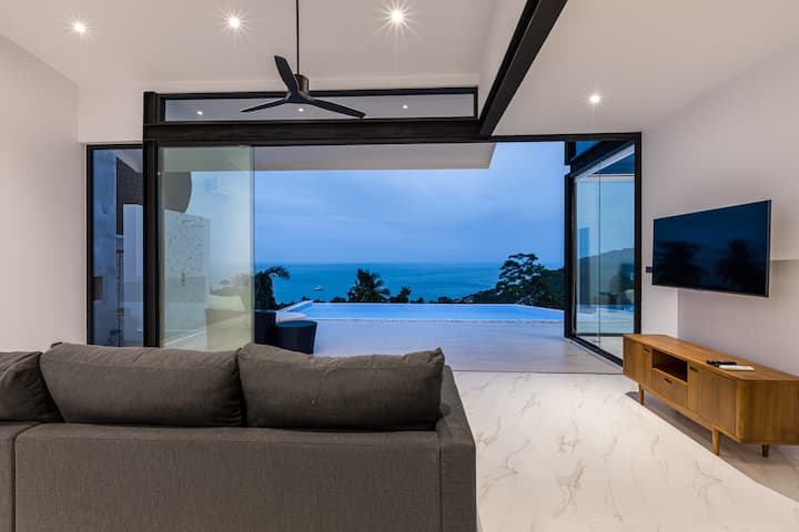 Black Forest Villa Mit Infinity Pool - Chaweng Noi - Koh Samui
