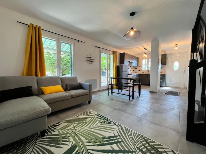 Maison Moderne Avec Jardin Privatif, Proche Disney - Bailly-Romainvilliers