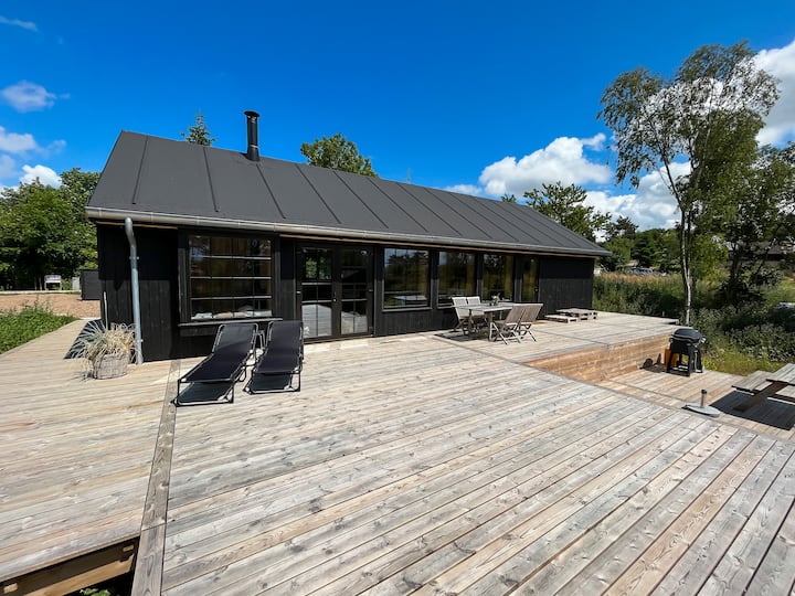 Lækkert Nyt Sommerhus Ved Strand | 5 Min. Gang - Denmark