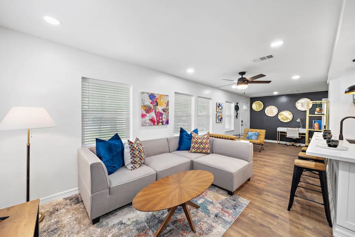 Updated Gated 2 Br <15 Min To Downtown/med Center - Independence Heights - Houston