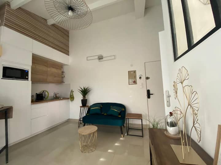 Cap D'agde-t2 Cabine- 1ere Ligne Vue Mer- Piscine - Agde