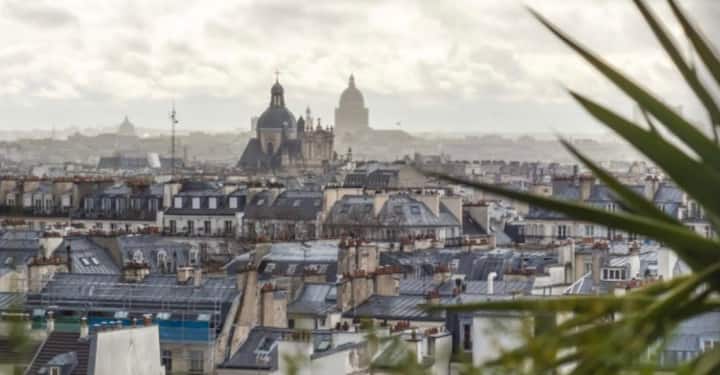 Appartement Marais Avec Vue Sur Les Toits De Paris - Paris