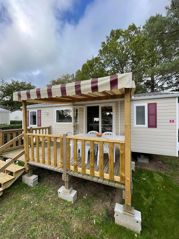 Mobil-home 35m², 6 Pers. Domaine De Kerlann 4**** - Trégunc