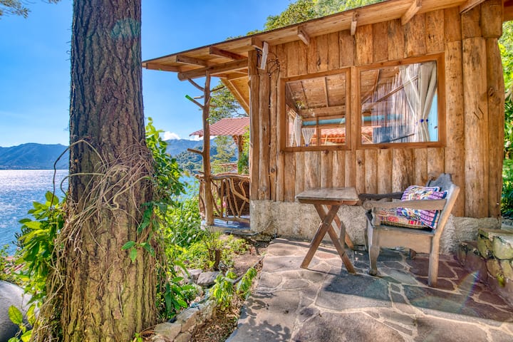 Magical Lakeview Casita, Swim Dock, Sauna, Kitchen - Guatemala
