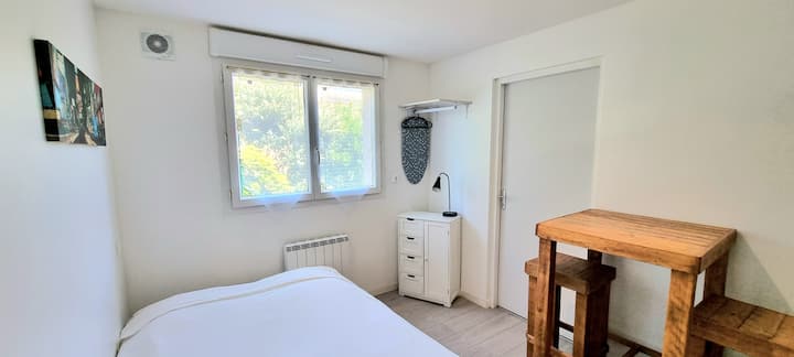 Studio Secteur Rangueil #2 - Metro - Jardin - Wifi - Labège