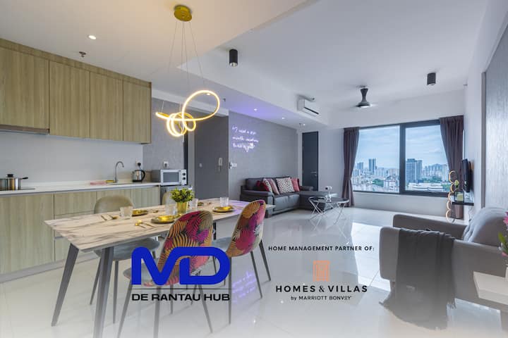 Unique 2br Suite With Georgetown View 乔治市二卧独特套房 - Penang