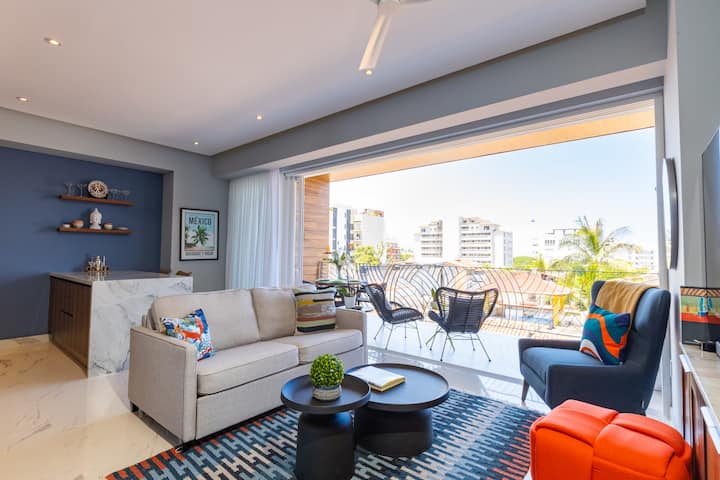 D'esire - Fab Rooftop Pool, Spa And Swim Up Bar - Puerto Vallarta