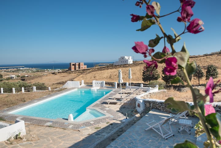 Cycladic House In Tzanes Golden Beach Paros - Paros