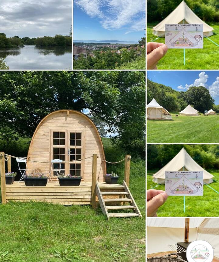 Badgers Den 2 Person Pod - Llanelli