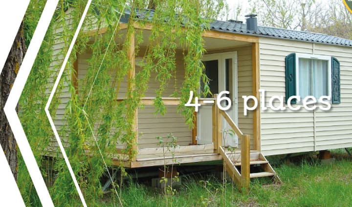 Mobil Home 4/6 Pers.:camping,"les Prés Du Verdon" - Esparron-de-Verdon