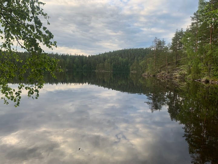 Rauhallinen Mökki Luonnon Keskellä. - Orivesi