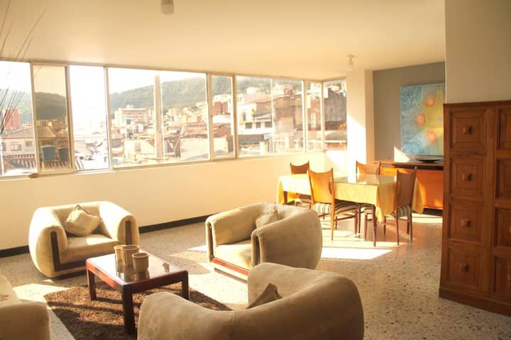 Apto Vista Panorámica En El Centro De San Gil - San Gil