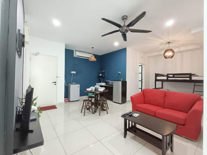 Lovely One Bedroom Studio Near Gurney For 2-5pax - Penang