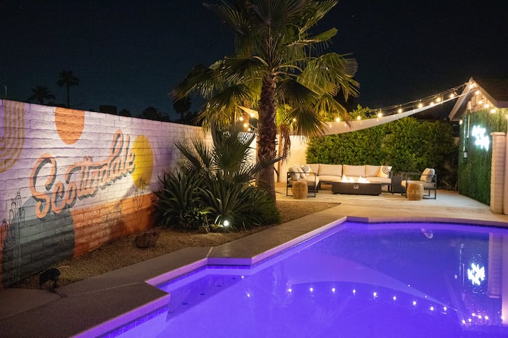 Cactus Clubhouse -  4-bdrm W/ Heated Pool - Scottsdale, AZ