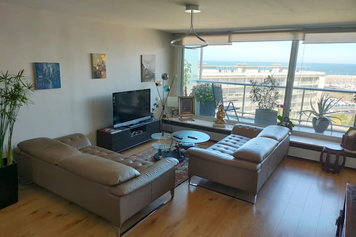 Magnifique Appartement Vue Mer / Marina - 勒哈佛爾