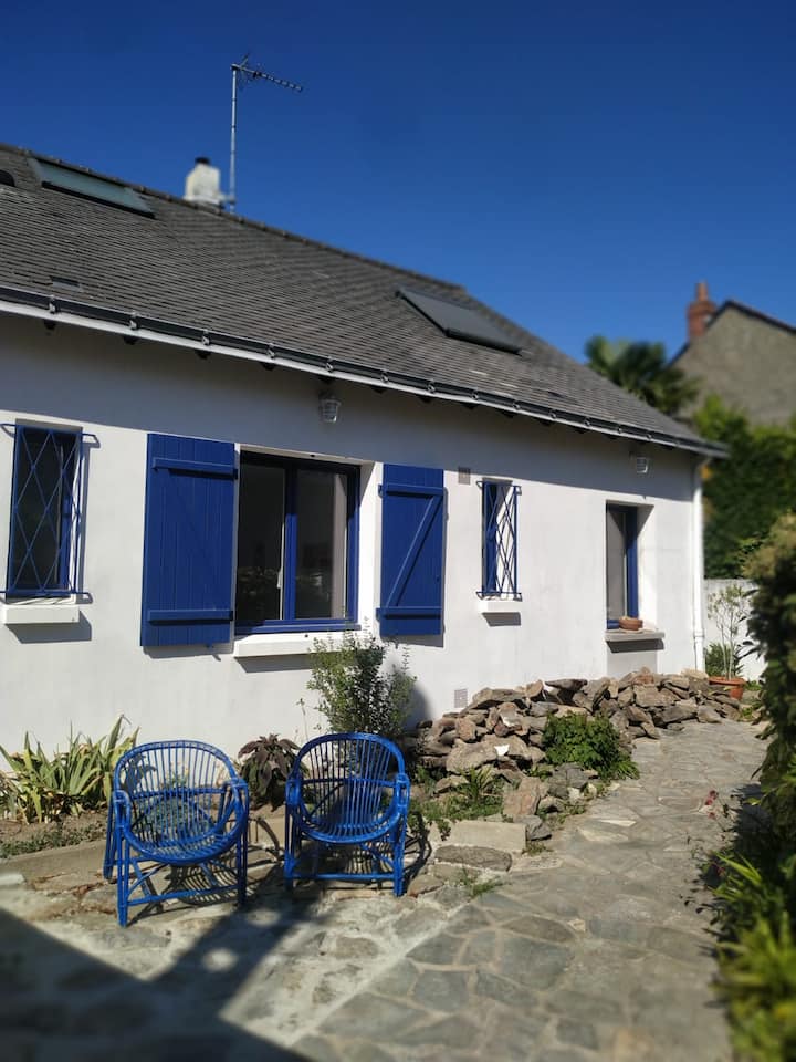 Agréable Maison Avec Jardin à Nantes Centre - Nantes