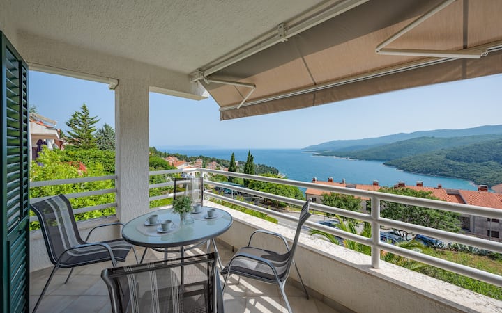 Apartment Luciana With A Beautiful Sea View - Ravni
