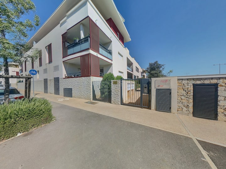 Bel Appartement T2 Climatisé Avec Terrasse - Baillargues