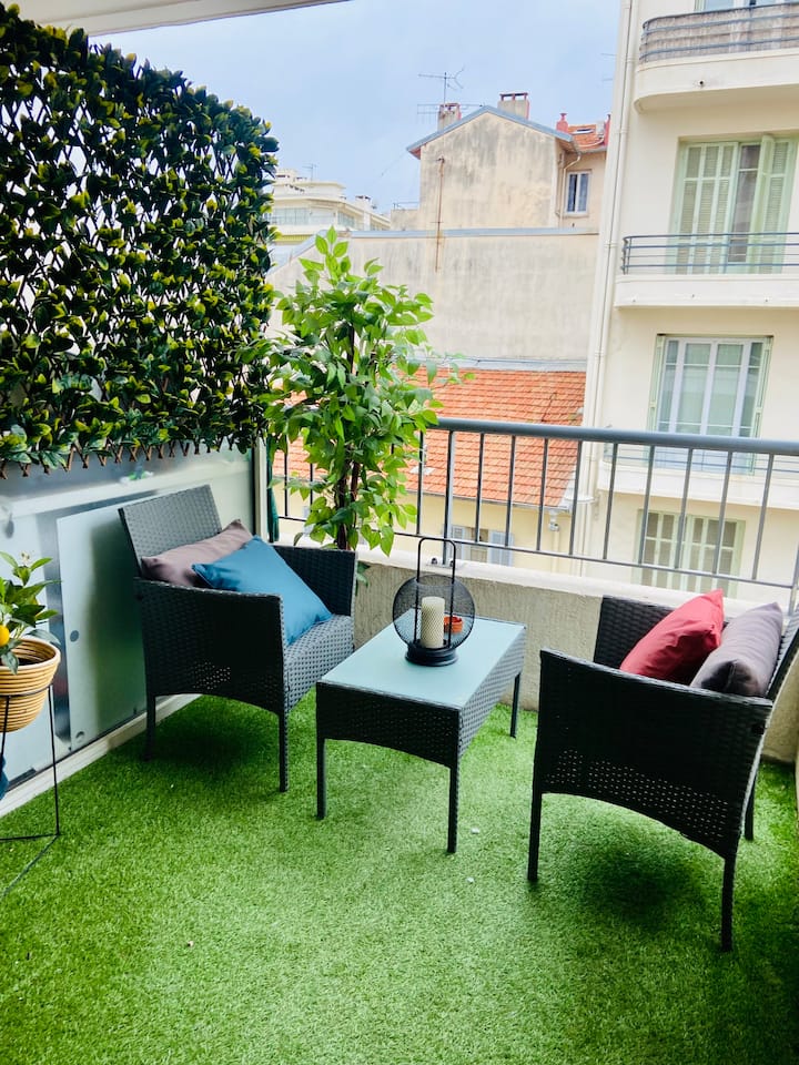 City Center - Studio Avec Terrasse - Nice