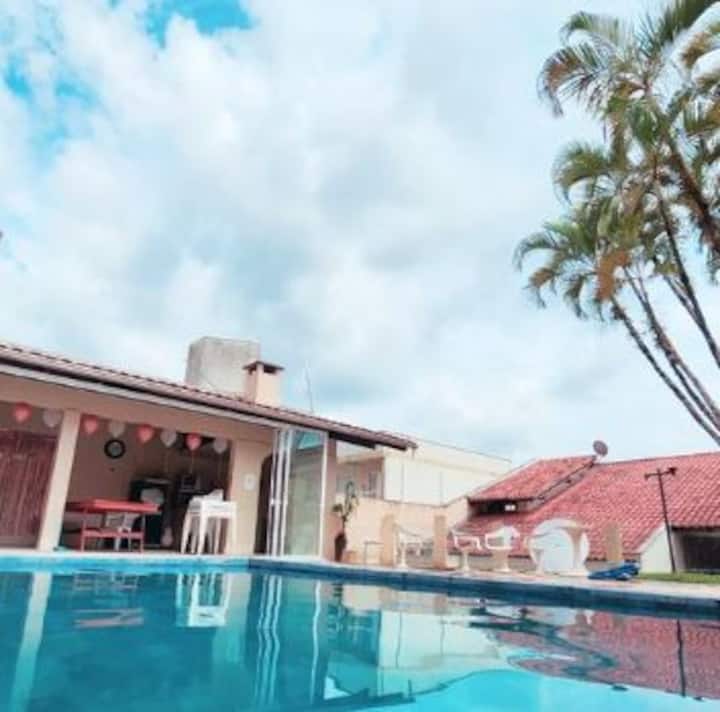 Casa Com Vista Espetacular / Piscina E Churrasco - Gaspar