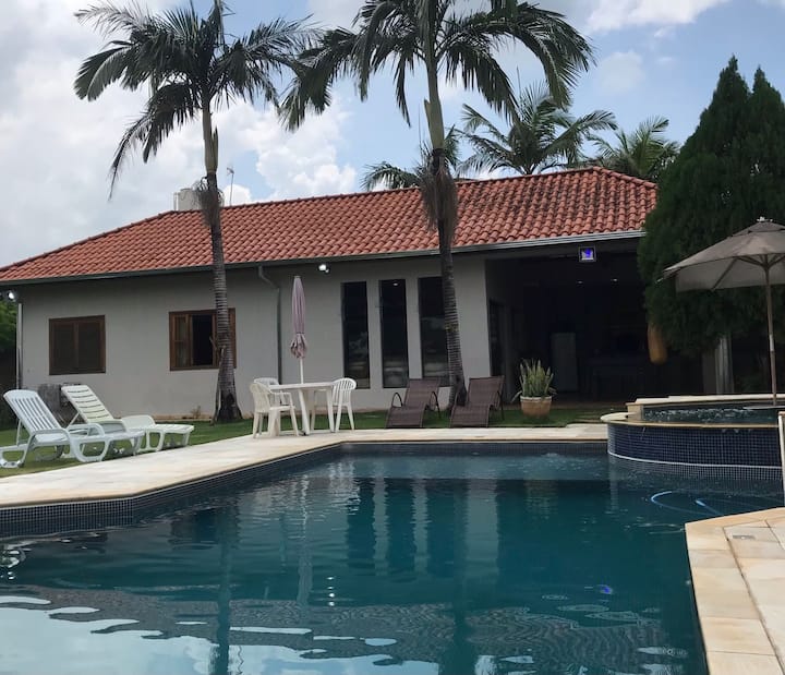 Piscina Aquecida áRea De Lazer Chácara Cond Fechad - Limeira