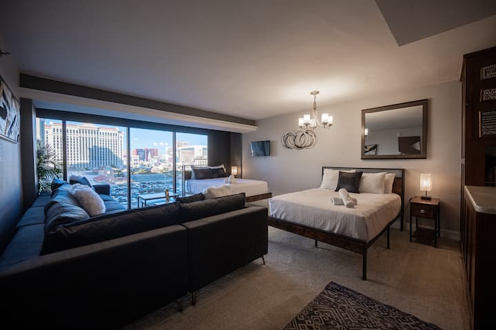 Stay Together On The Strip - 6 Comfy Beds W/view! - Las Vegas, NV