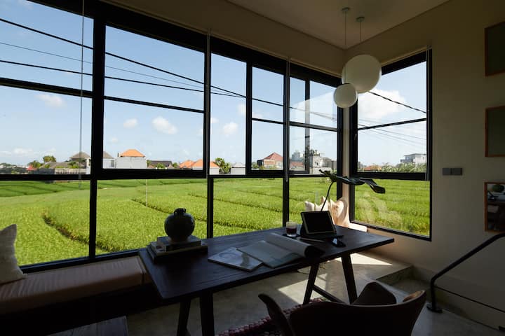 Masara 1br W/rice Field View 2min To Resto & Shops - Bali
