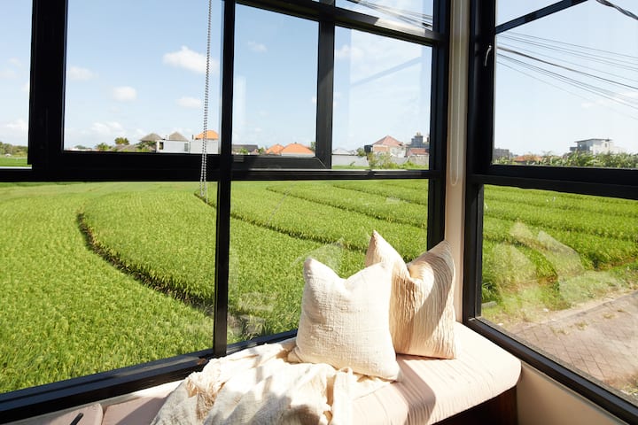 Masara 1br W/rice Field View 2min To Resto & Shops - Bali