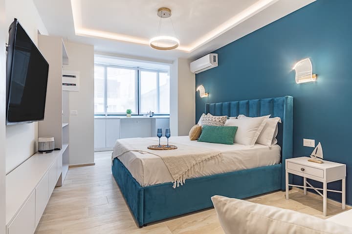 Chic & Modern - Central Studio (1min Sea) - Himarë