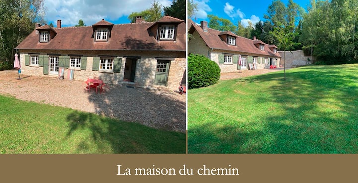 Chaleureuse Maison Dans Un Hameau Avec Jardin. - Giverny