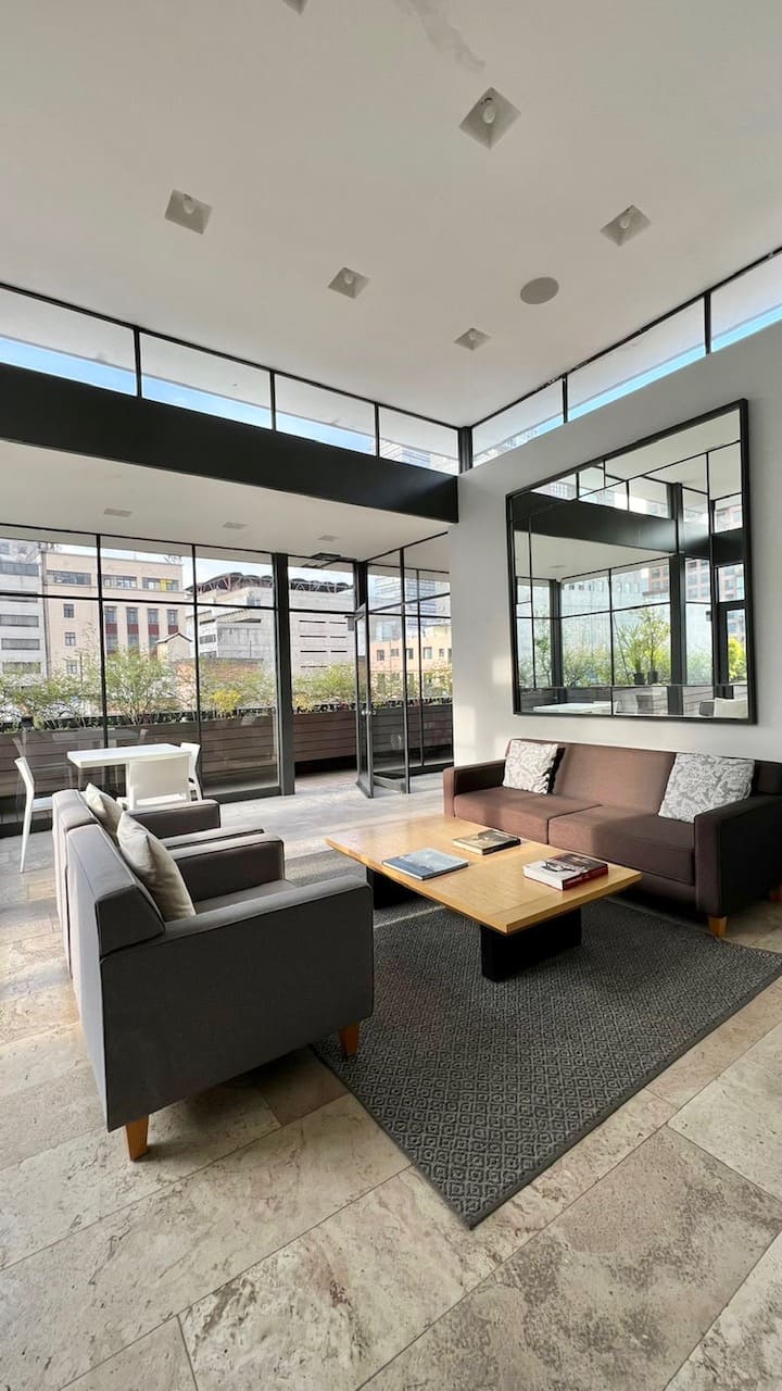 Cd9 1-bedroom Loft 2 Blocks Away From Bellas Artes - 멕시코시티