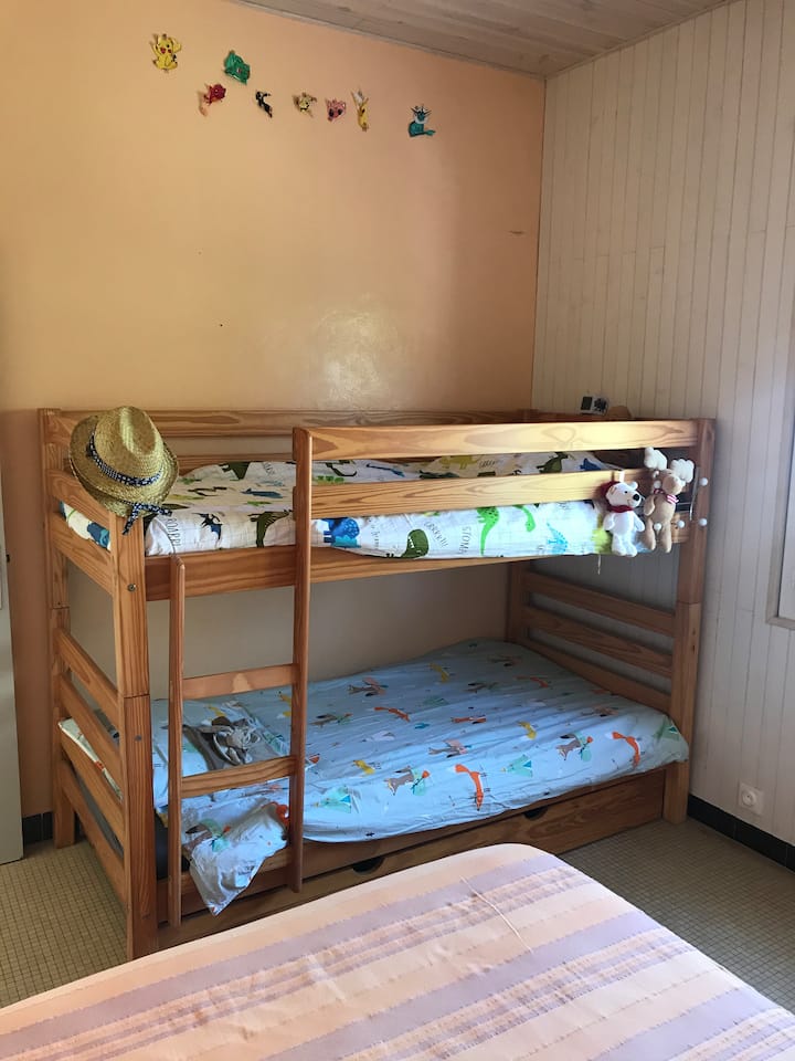 Maison à La Mer, Idéale Pr Famille Avec Enfants. - Plage des Conches