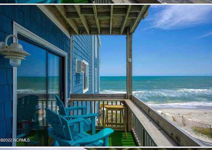 Beach Me Up Scotty. Beautiful 2br Condo On Beach. - North Topsail Beach