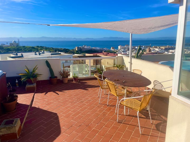 Duplex With Terrace And 180° Views Of The Strait - Tarifa