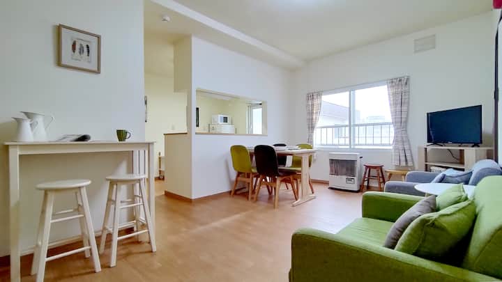 7 Minutes To Hachiken Jr Sta/1-6ppl/double Bedroom - Sapporo