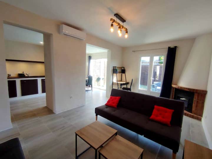 Maison Climatisée Avec Jardin Privatif - Orange