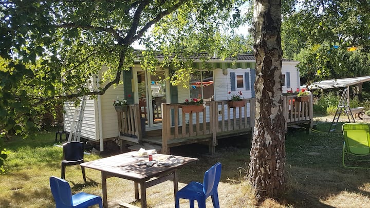 Mobilhome Sur Terrain Arboré - Riantec