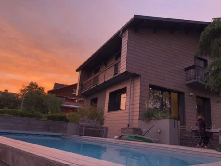 Belle Villa Avec Piscine - Chambéry