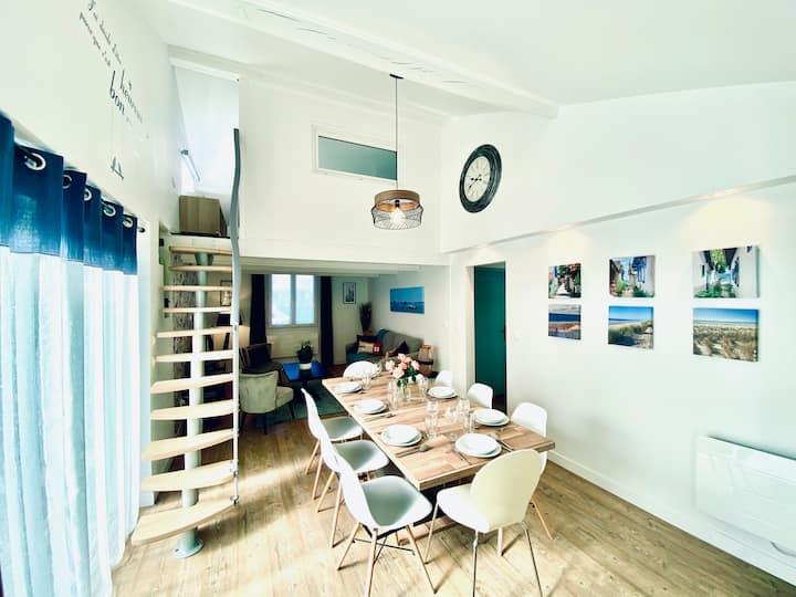 Maison Au Bord Du Littoral Du Bassin D’arcachon - Gujan-Mestras