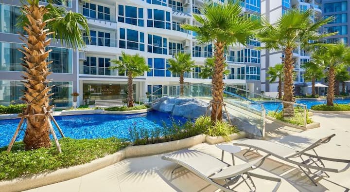 Grand Avenue I Near Pattaya Beach I Monthstay Z - 芭達雅