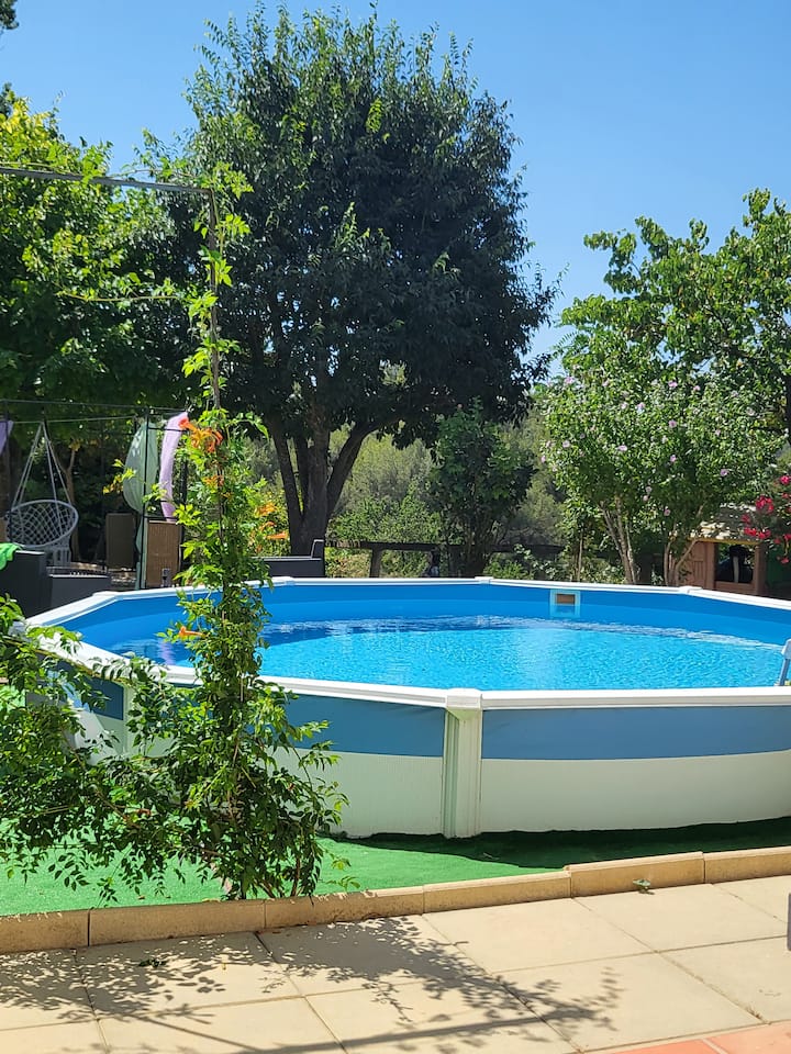 Maison Familliale Chaleureuse En Rdc Avec Piscine. - Roquevaire