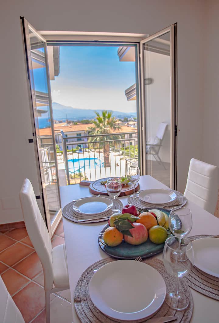 Apartament  Z Basenem I Widokiem Na Morze - Scalea