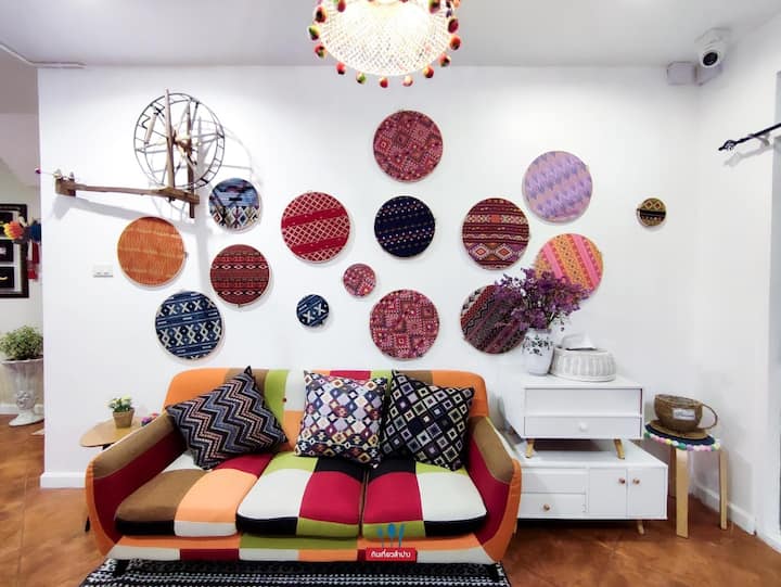 Pangsuree Art Home - Pang2 Queen Suite - Lampang
