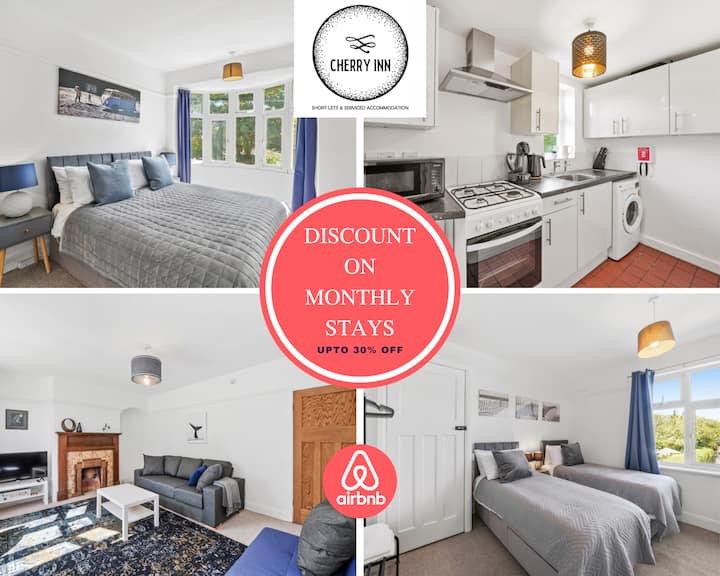3 Bed House For Contractors And Families & Parking - Cambridge