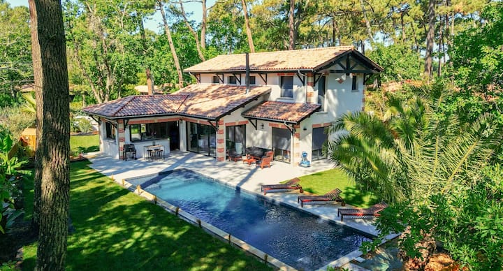 Luxueuse Villa - Pyla Plage à Pied -Piscine - Spa - Cap Ferret