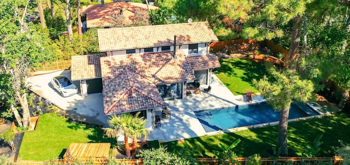 Luxueuse Villa - Pyla Plage à Pied -Piscine - Spa - アルカション